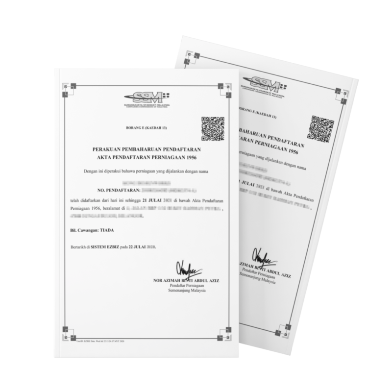 Register SSM - Suruhanjaya Syarikat Malaysia